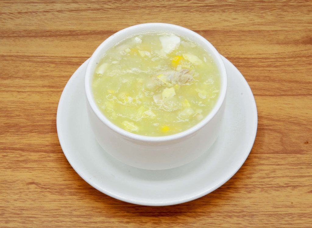 Corn chowder … … kukuricová krémová polievka so slaninou - Týždeň prevencie